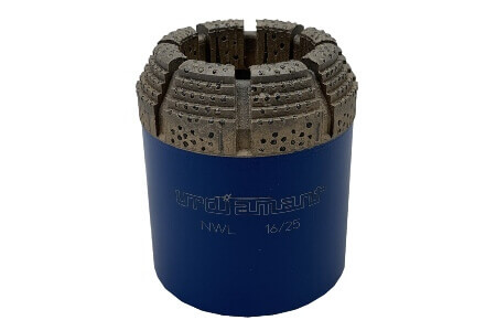 Surface Set Core Bits and Reaming Shells - Superabrasif